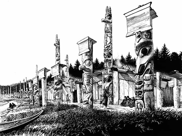 The Shaping & Structuring of Space: Haida Longhouses – Canada ...